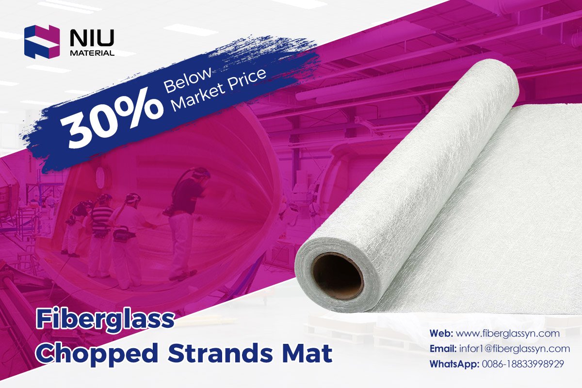 Multifunctional applications and advantages of chopped strand mat