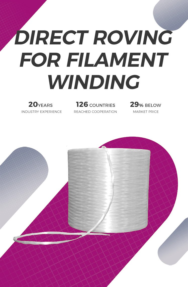Direct roving for Filament Winding E-glass ECR glass - Niumaterial