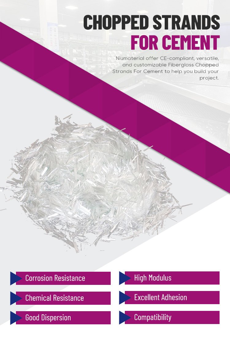 Mass Production For Concrete Fiberglass Chopped Strands