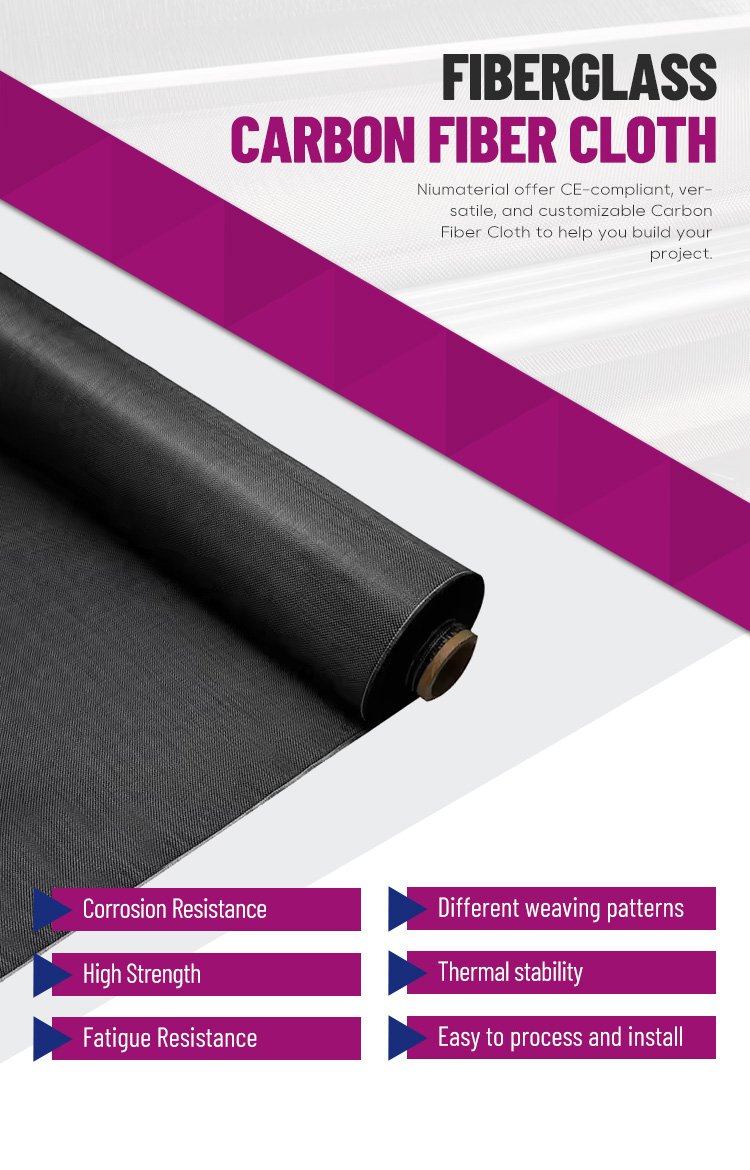 Factory Direct Sale For Auto Parts Carbon Fiber Cloth 240g