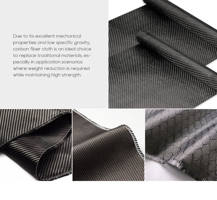 Factory Direct Sale For Auto Parts Carbon Fiber Cloth 240g